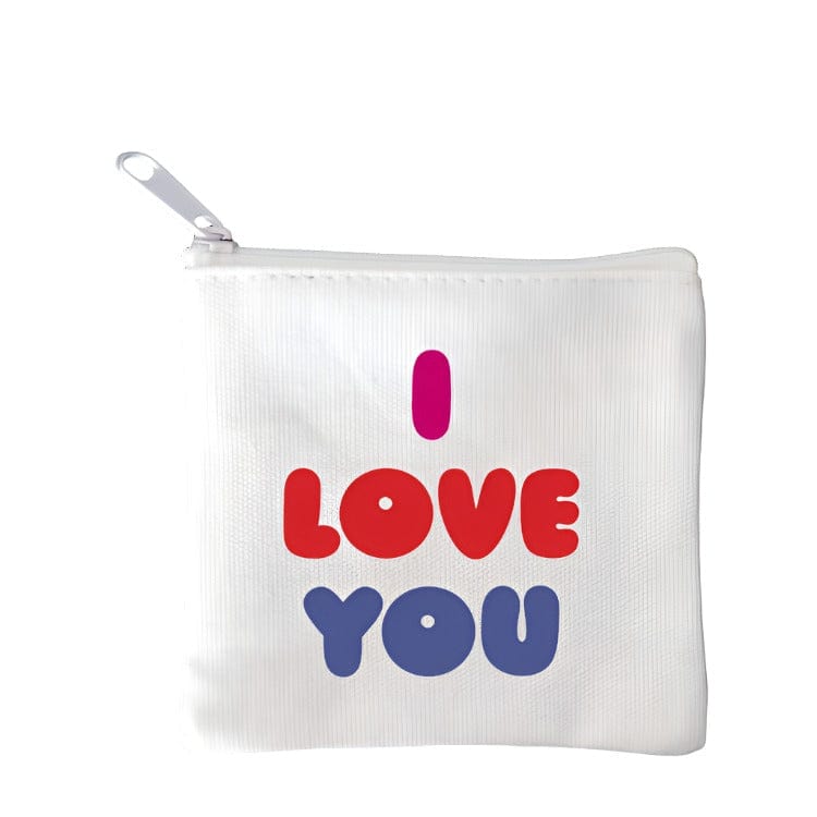 "i love you" mini pouch – Dandelion Jewelry