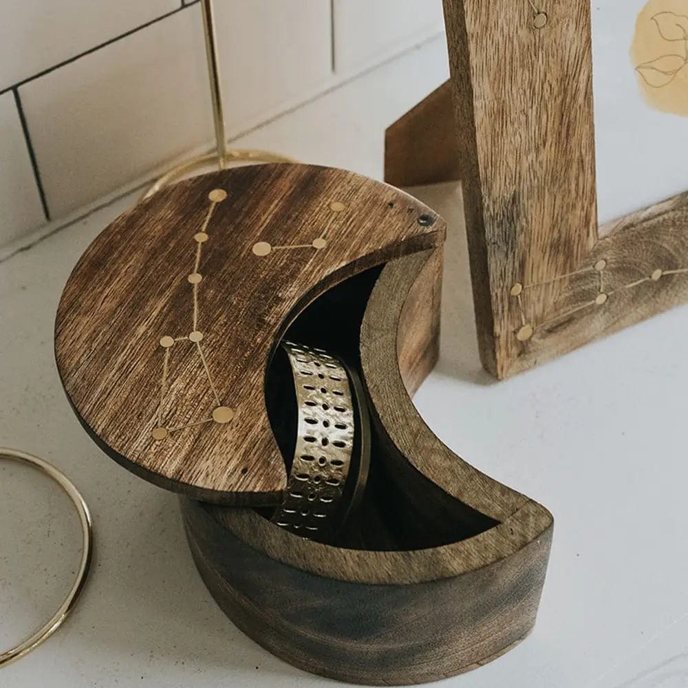 Jyotisha Crescent Pivot Box – Dandelion Jewelry