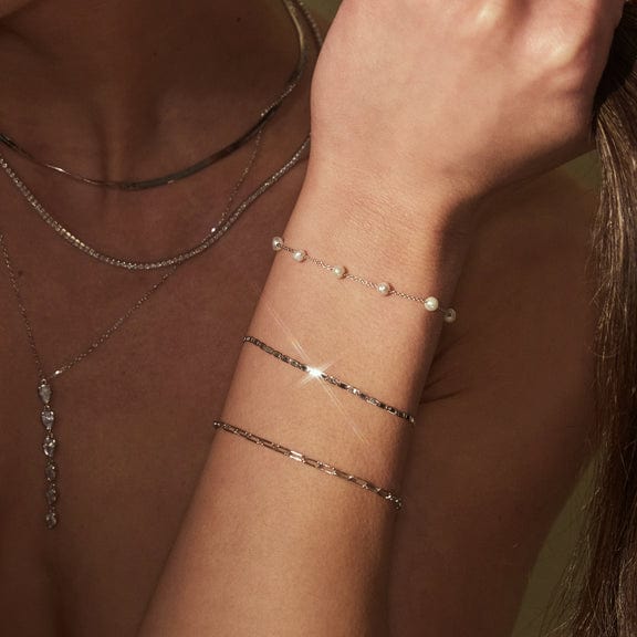 Brigette Silver Bracelet – Dandelion Jewelry