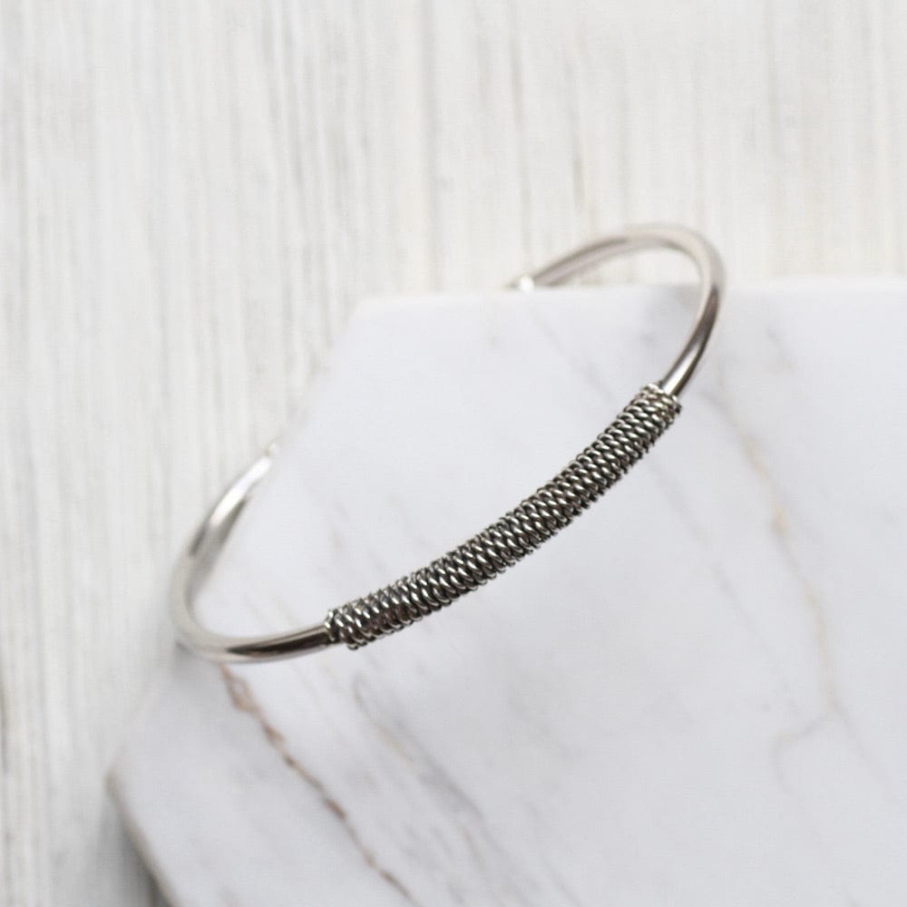 Twisted Wire Wrapped Cuff – Dandelion Jewelry