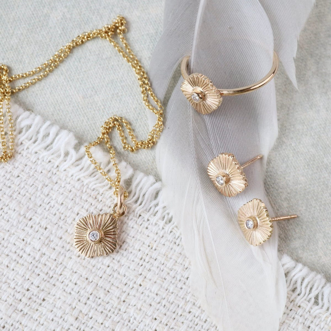 Estelle Earrings – Dandelion Jewelry