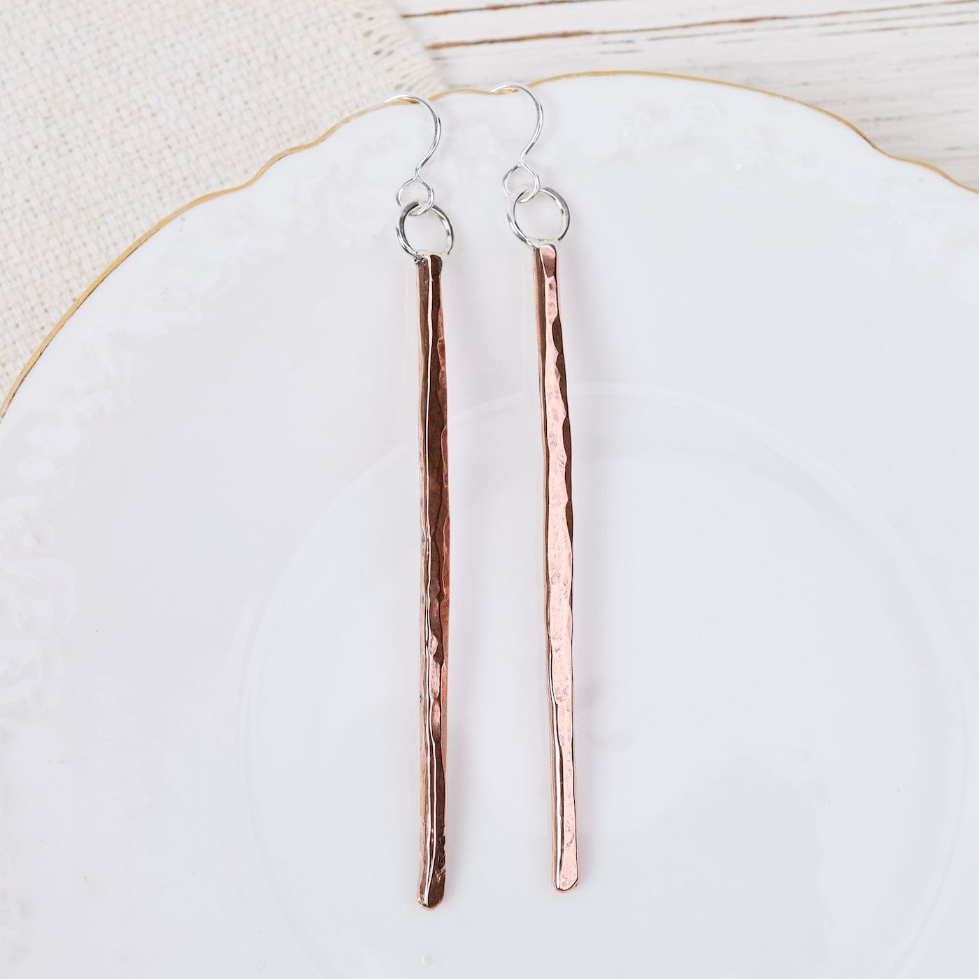 Copper Sticks Earrings – Dandelion Jewelry