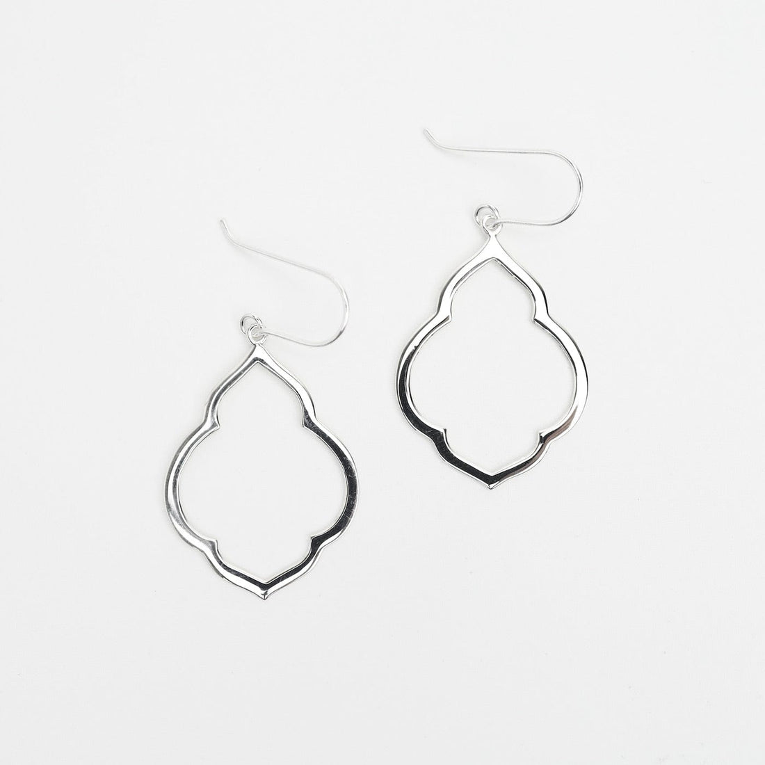 Polished Small Persian Window Earring – Dandelion Jewelry