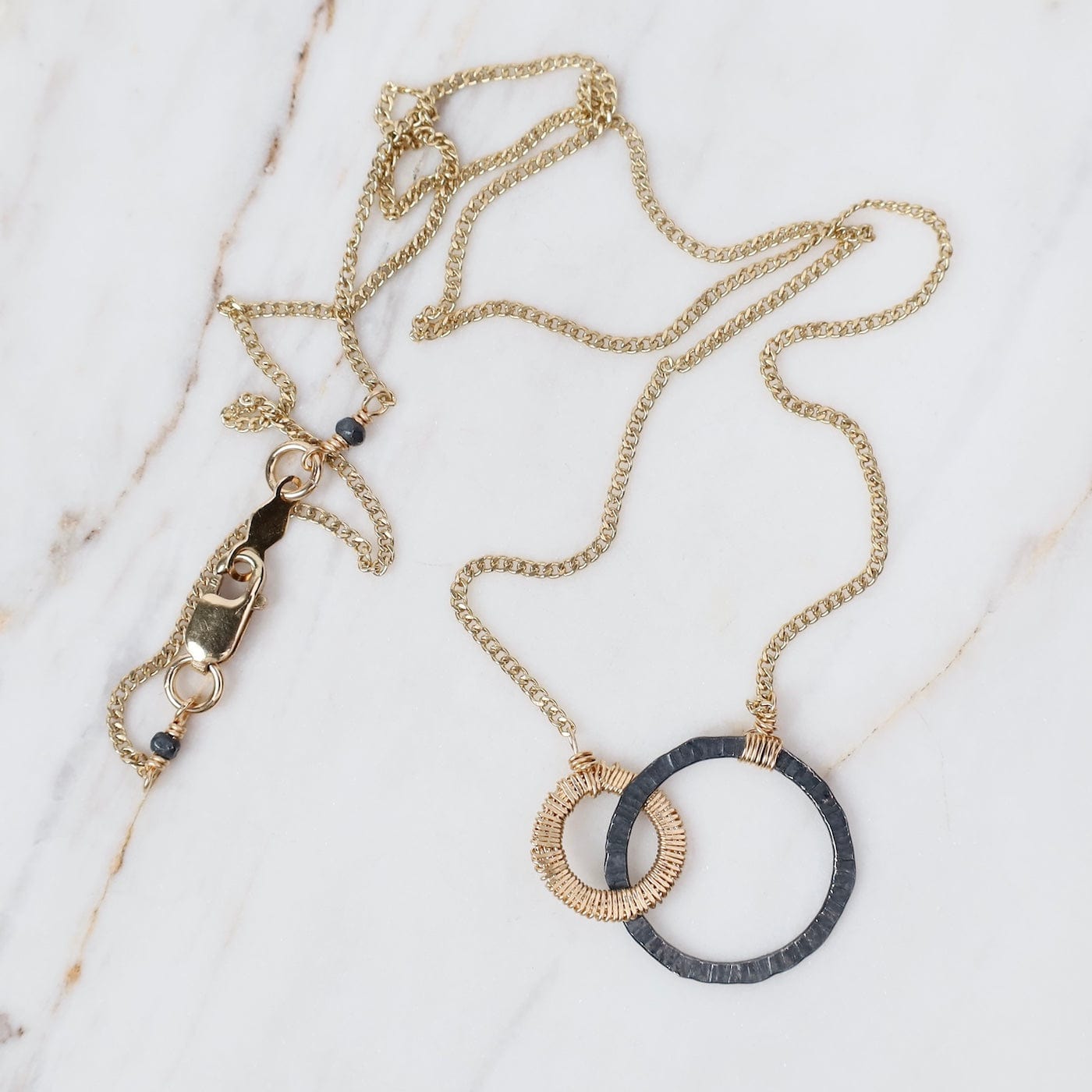 Connected Rings Necklace – Dandelion Jewelry