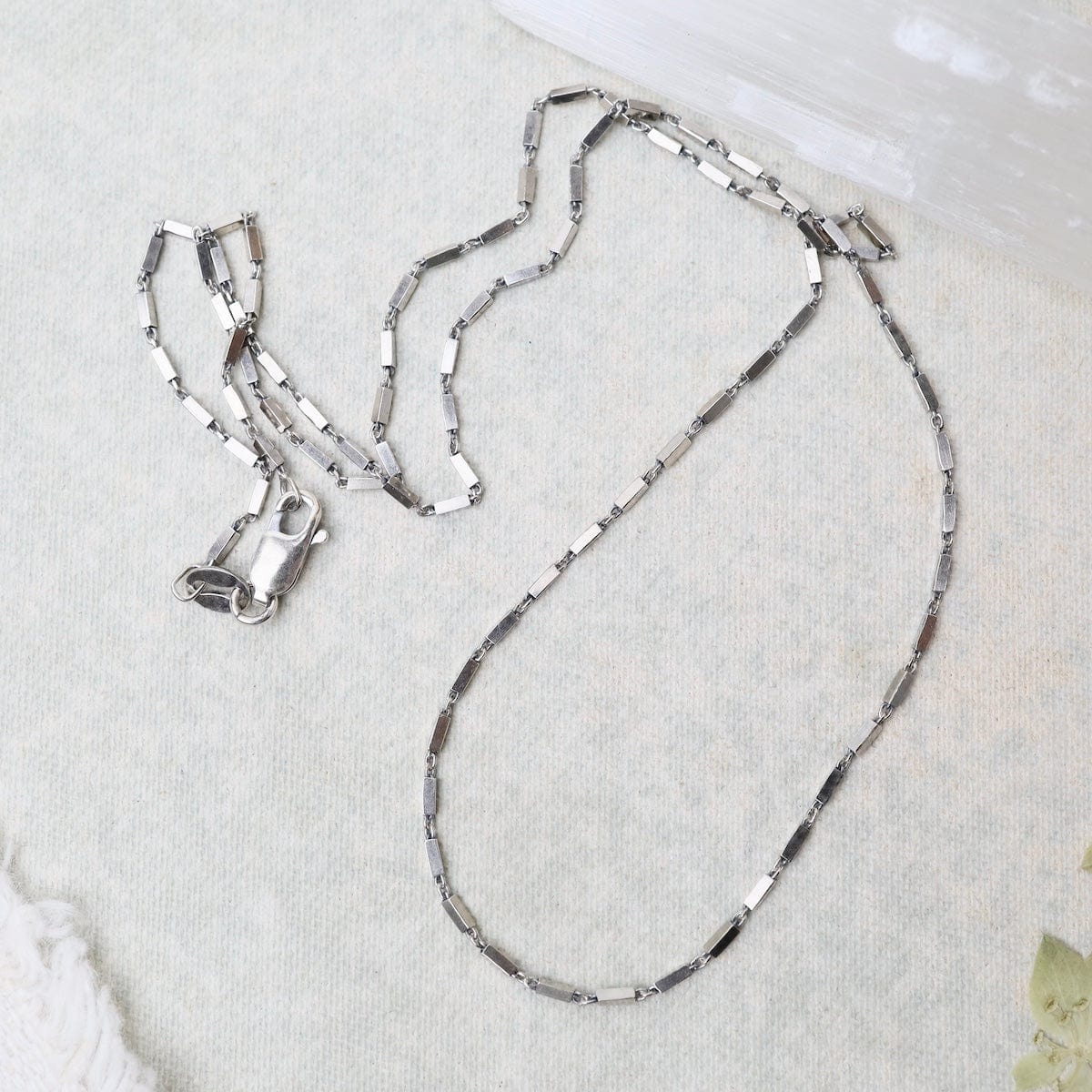 Rectangle Station Chain – Dandelion Jewelry