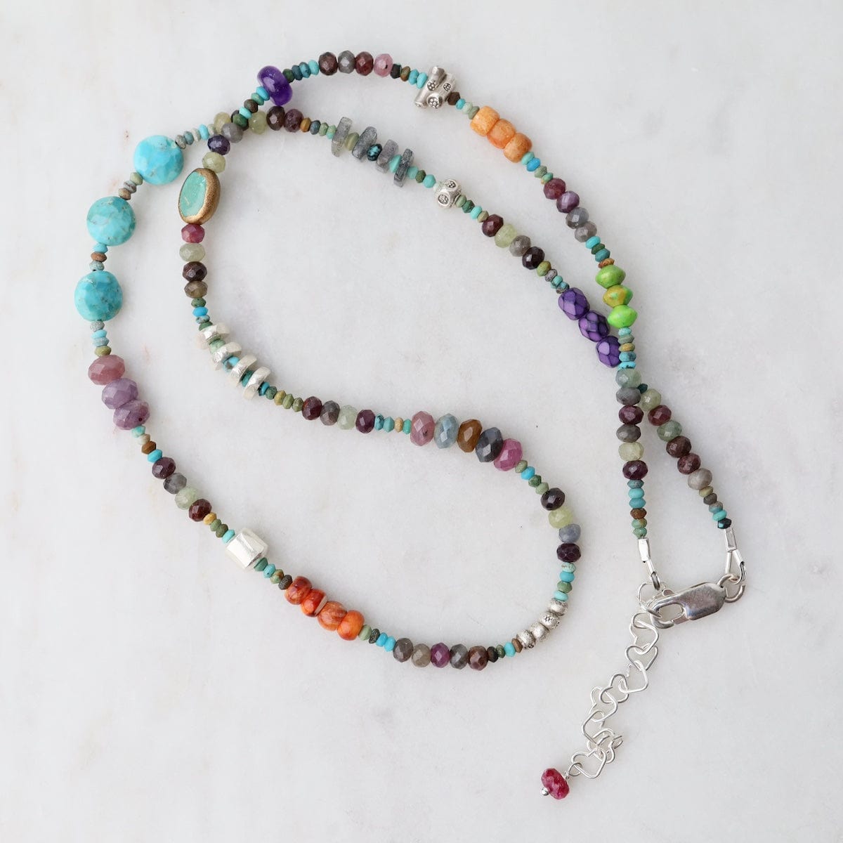 Ruby Circus Train Necklace – Dandelion Jewelry