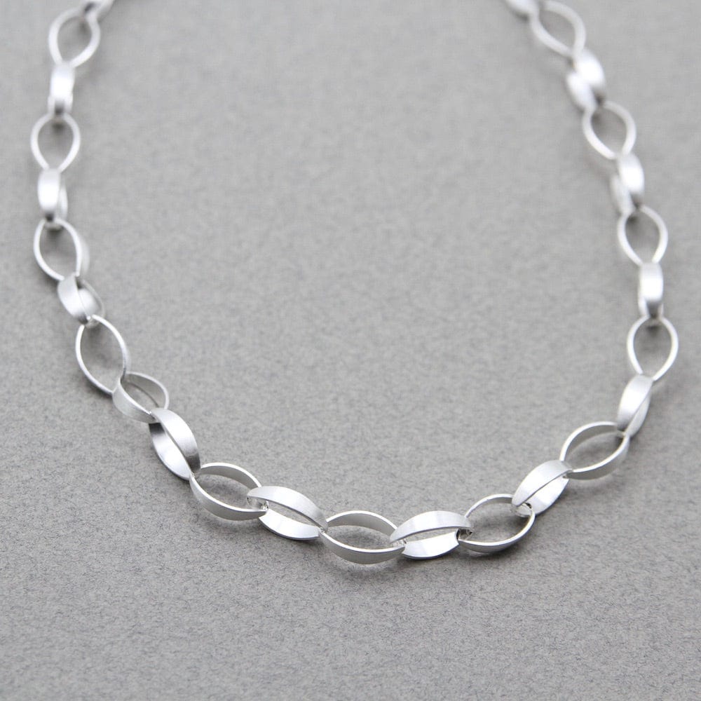 Teardrop Link Necklace – Dandelion Jewelry