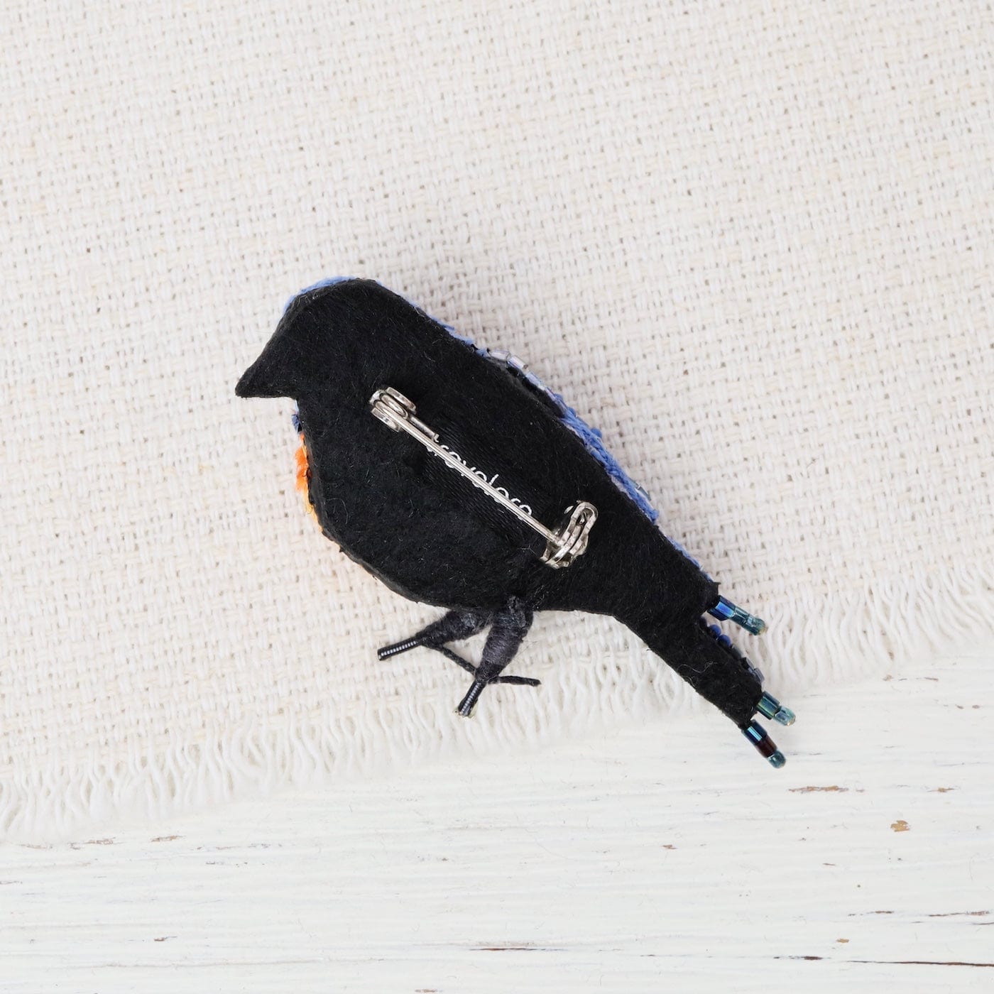 Eastern Bluebird Brooch Pin – Dandelion Jewelry