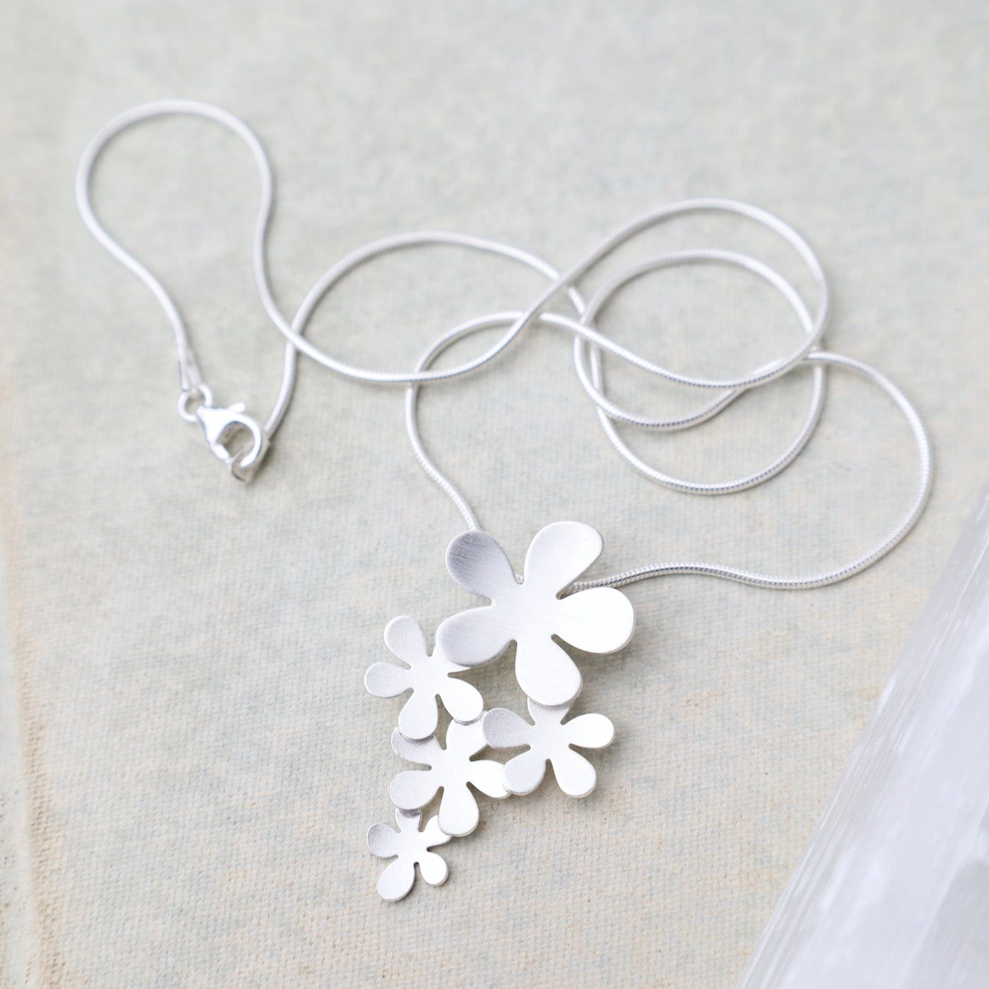 Buttercup Collage Pendant Necklace – Dandelion Jewelry