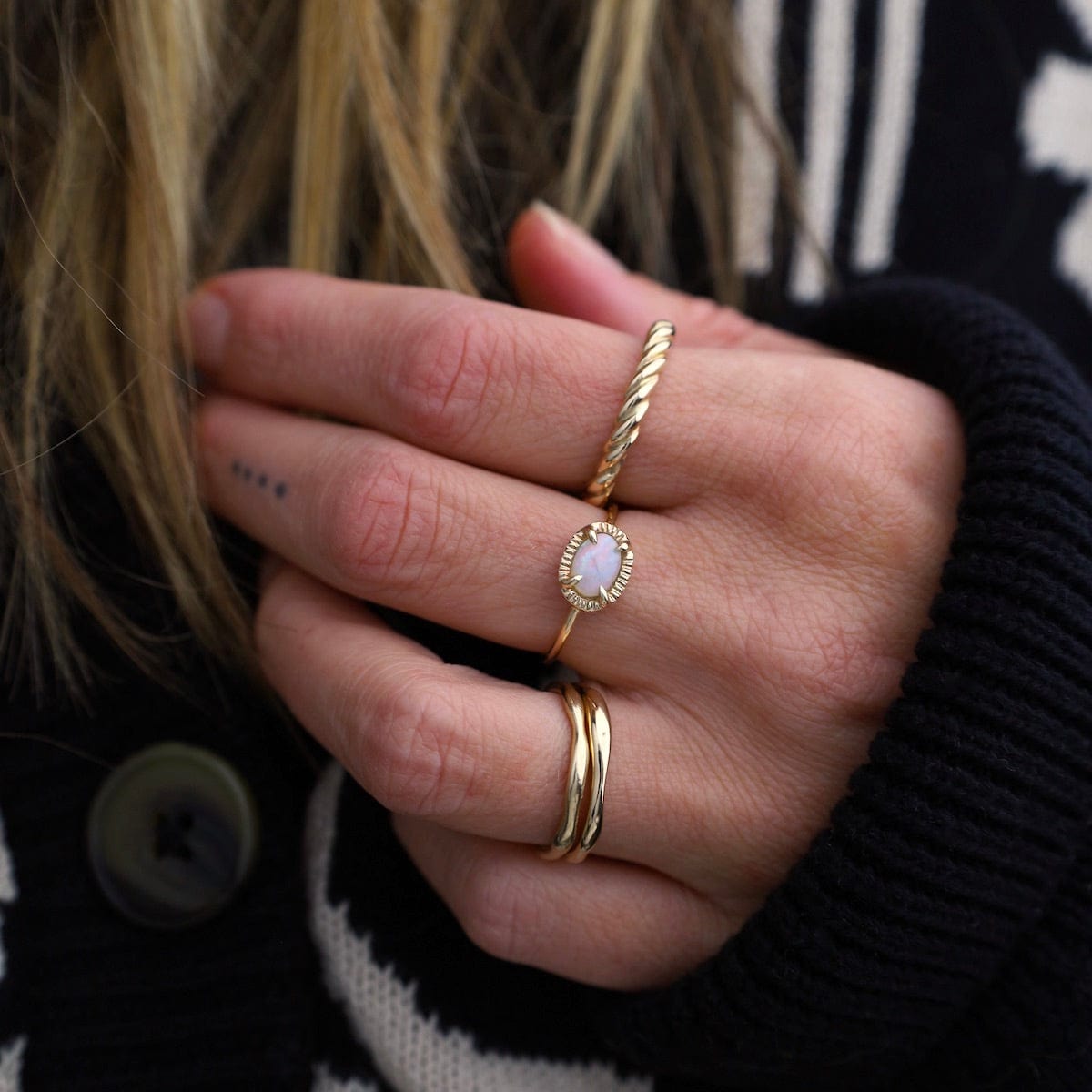 Thick Hydra Ring – Dandelion Jewelry