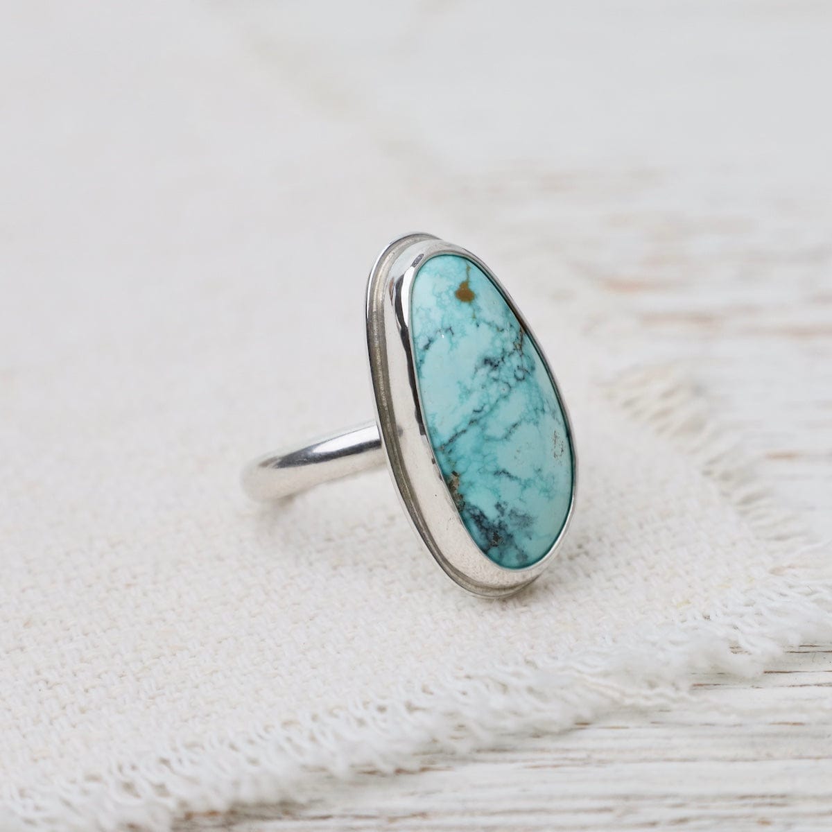 New Lander Turquoise Ring – Dandelion Jewelry