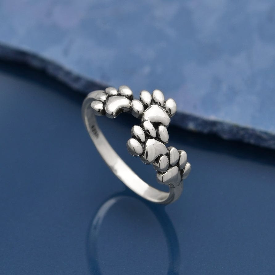 Paw Prints Ring – Dandelion Jewelry